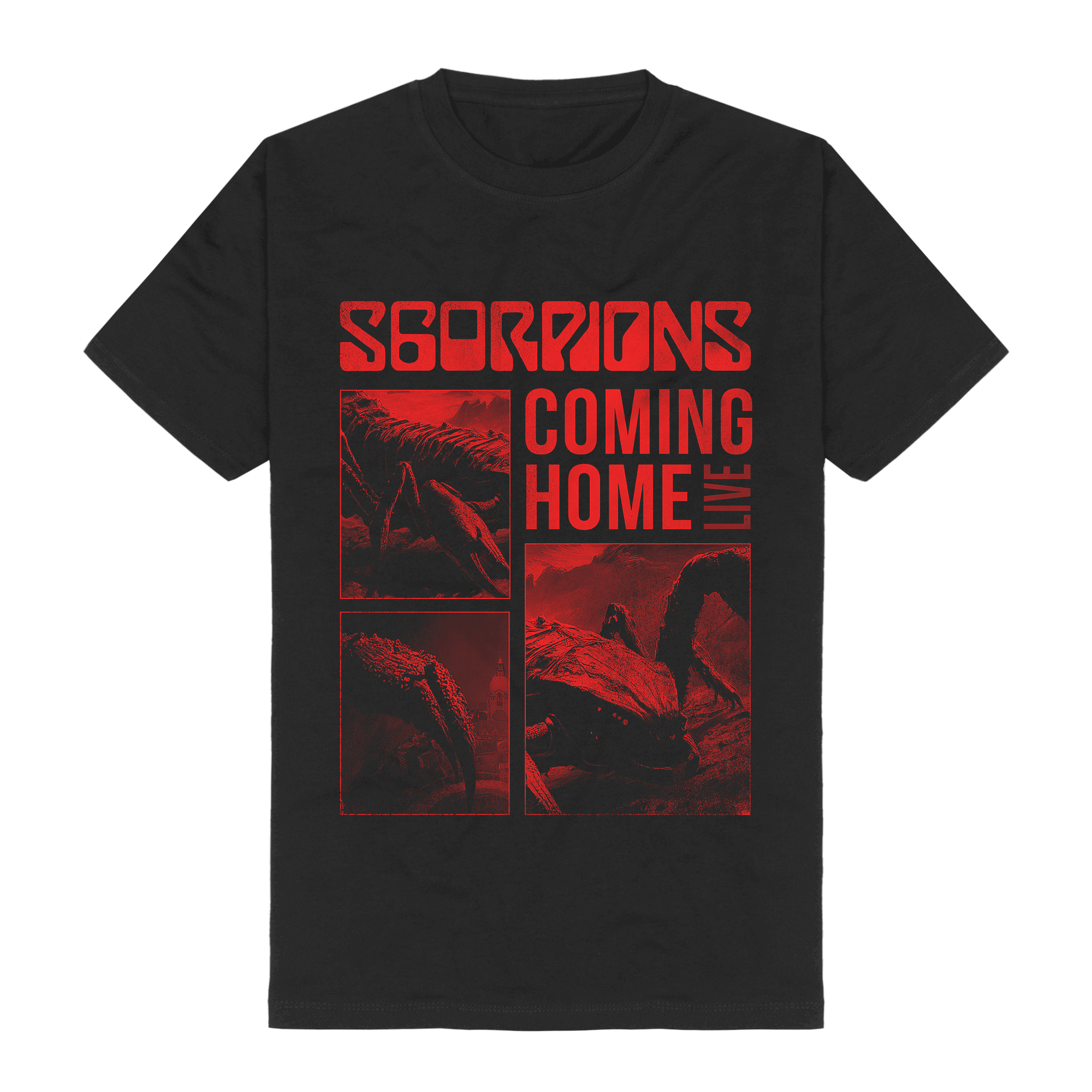 Coming Home Live Collage Shirt – Scorpions US Store